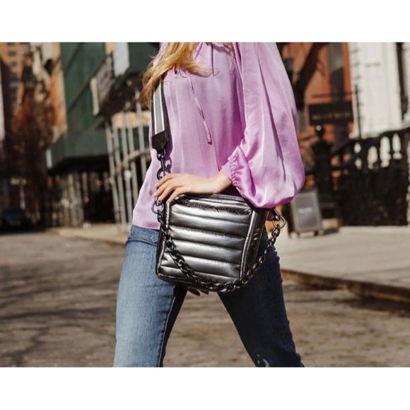 THINK ROYLN | Bags | Think Royln Bag Downtown Dutchess Silver | Poshmark